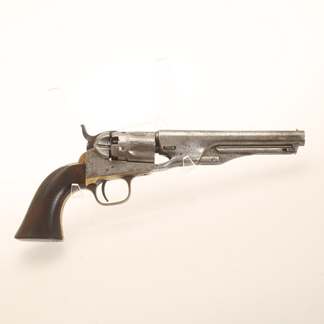 BLOCK REVOLVER, Colt 1862 police, USA, 1863. Weapons & Militaria - Guns ...