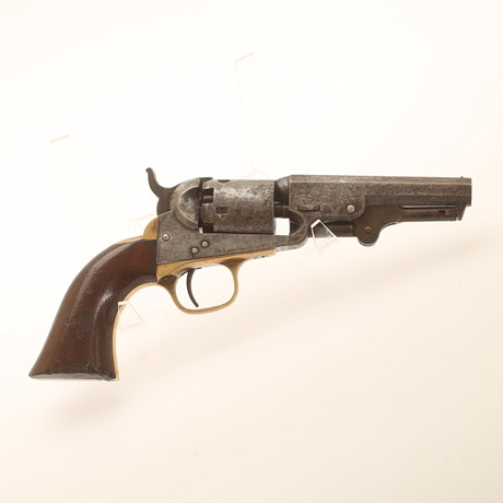BLOCK REVOLVER, Colt 1849 pocket model, USA, 1866. Weapons & Militaria ...