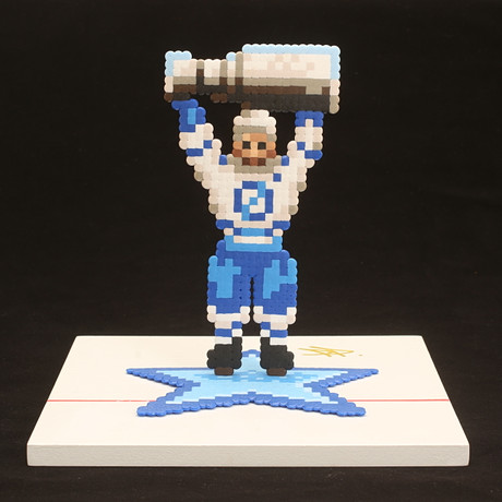 JOHAN KARLGREN (PAPPAS PÄRLOR). Skulptur, "Hedman", plasmontage ...