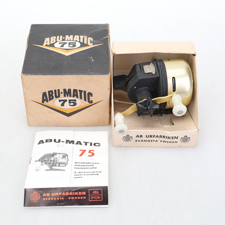 FISKERULLE, ABU-MATIC 75. Övrigt - Fiskeutrustning - Auctionet