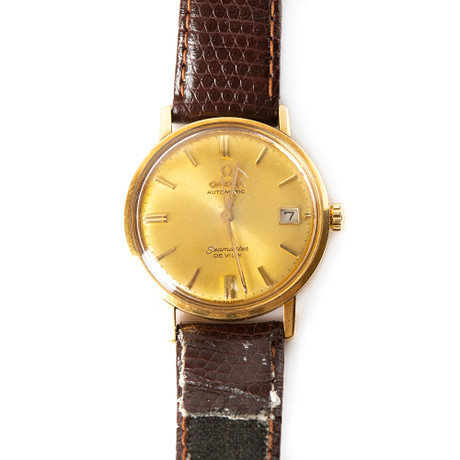 OMEGA, armbandsur, Seamaster De Ville, 18K guld, 1960-tal. Klockor & Ur ...