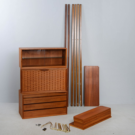 POUL CADOVIUS. Shelf system, Royal System, Denmark, designed in 1948 ...