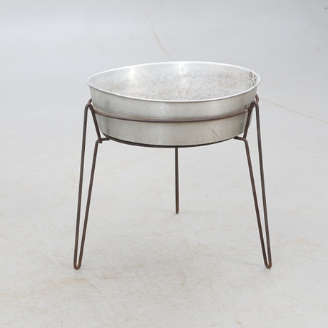 BLOMBORD, metallstomme med rostfri balja. Silver & Metall - Övriga ...