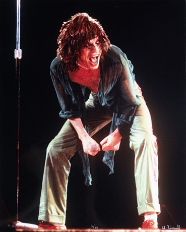 ED FINNELL (USA/SWEDEN, BORN 1956). Mick Jagger, The Rolling Stones ...