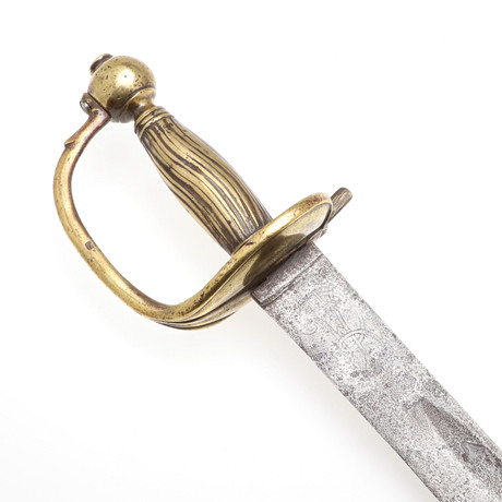 A RUSSIAN 1756 PATTERN GRENADIER'S SWORD FROM THE REIGN OF CATHERINE ...