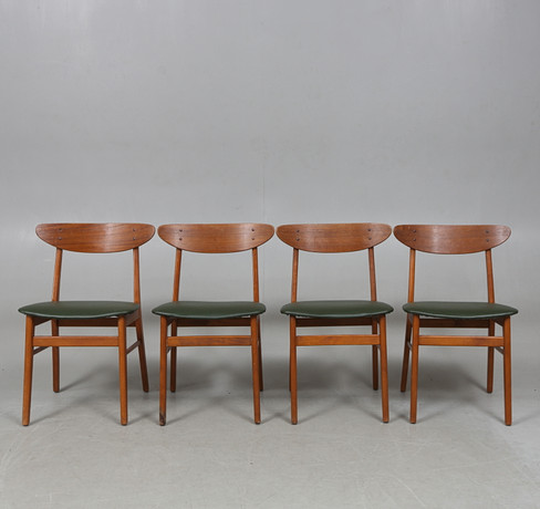 STOLAR, 4st, "Monaco", IKEA/Farstrup, 1950/60-tal. Möbler - Fåtöljer ...