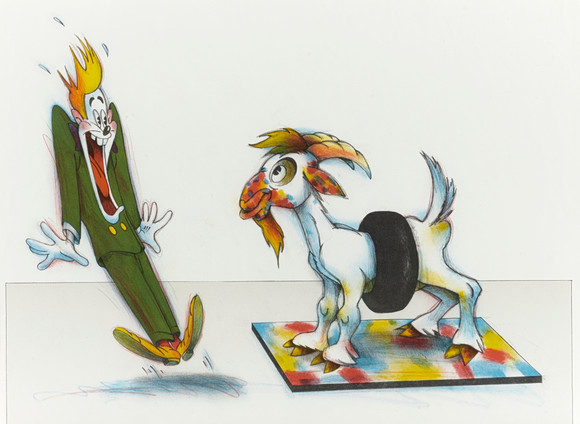 LASSE ÅBERG. "GET AN ART ATTACK", signed Lasse Åberg. ea, color ...