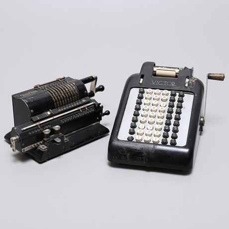 LEGNER OG LEGNER, Original Odhner og Victor, første halvdel af det 20 ...