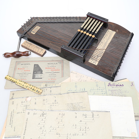 CITTRA, m accessories, T Menhold's AUTOHARP. Miscellaneous - Musical ...