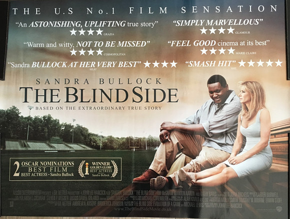 'BLINDSIDE' MOVIE POSTER. Art - Other - Auctionet