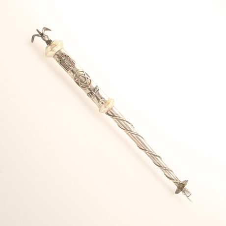 TORAH STICK, silver, Russia. Silver & Metals - Silver - Auctionet
