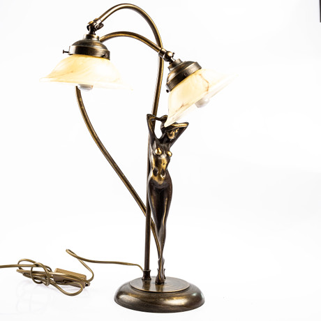 BORDSLAMPA, jugendstil, "Lyktan", Bankeryds, samtida tillverkning ...