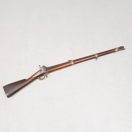BLOCK RIFLE, Swedish army rifle, m/1855, PJ Malherbe & Cie a Liege, ca ...