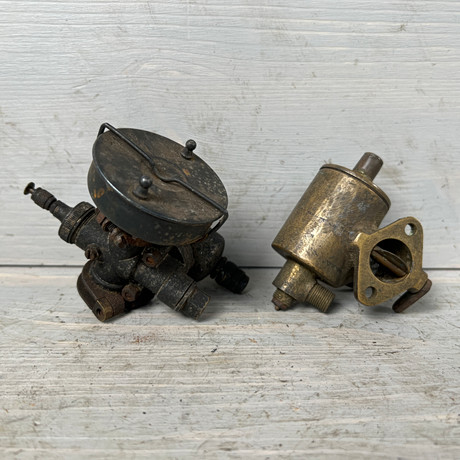 CARBURETOR, 2 pcs., i.a. Amal, 1920s. Vehicles, Boats & Parts ...