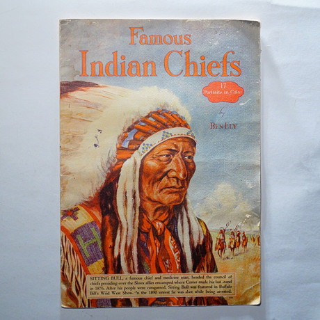 BOOKLET, "Famous Indian Chiefs", by Ben Fly. Books, Maps & Manuscripts ...