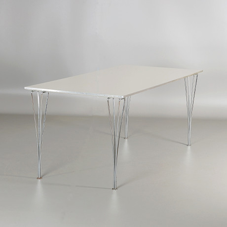 ARNE JACOBSEN / BRUNO MATHSSON /PIET HEIN. Matbord, längd 180 cm, Fritz ...