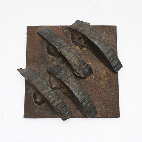 BO NILSSON. "Vågor", skulptur, 1900-tal. Konst - Skulptur - Auctionet