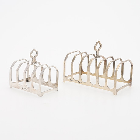 TOASTRACKS, TVÅ STYCKEN, FÖR SEX OCH FYRA BRÖDSKIVOR. Silver & Metall ...