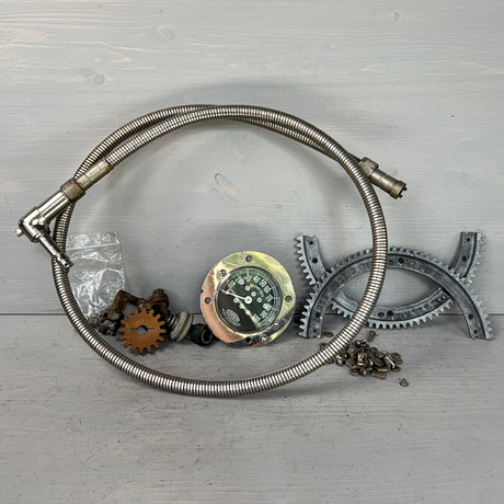 SPEEDOMETER SET, complete, Corbin, 1910/20s. Vehicles, Boats & Parts ...