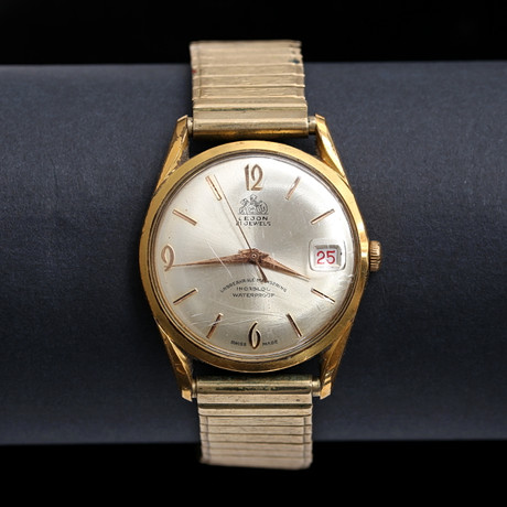 LEJON, armbandsur, manuellt, 21 jewels, Unbreakable Mainspring ...