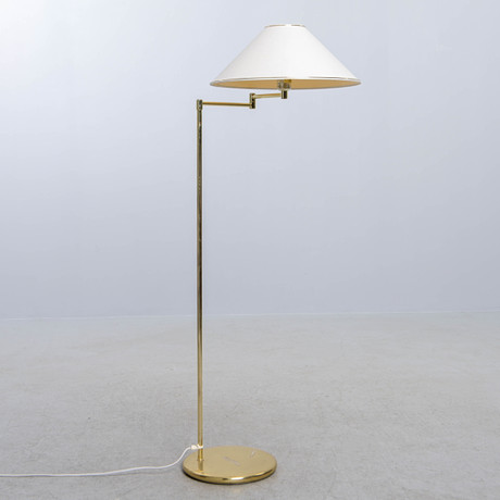 GOLVLAMPA, mässing, Fred Facklam, 1900/2000-tal. Belysning & Lampor ...