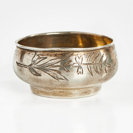 SALT POTS. silver. Moscow, end of the 19th century. Silver & Metals ...