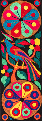 LUIS MONTIEL (Venezuela 1914-1998) Art textile, wool, decoration of ...