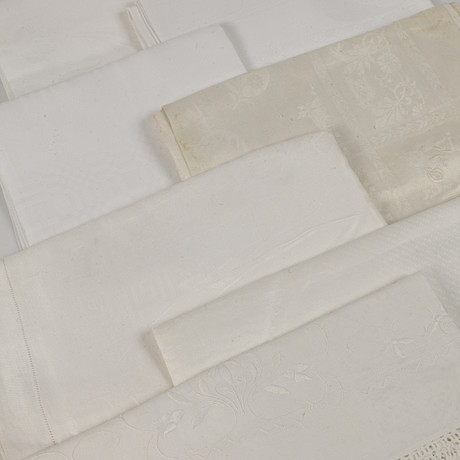 DUKAR, 7 stycken, linne. Mattor & Textil - Textil - Auctionet