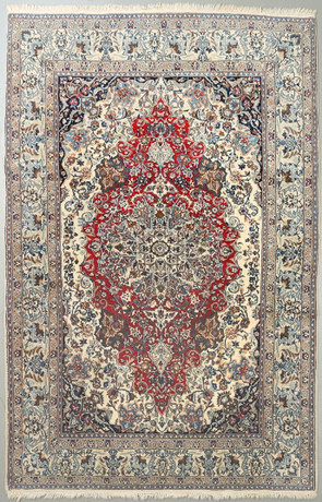 MATTA, persisk Nain, 290 x 198 cm. Mattor & Textil - Mattor - Auctionet