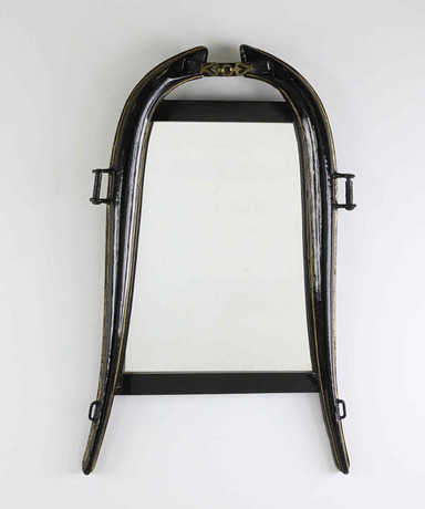 MIRROR, framework of horse locomotives, 20th century. Mirrors - Auctionet
