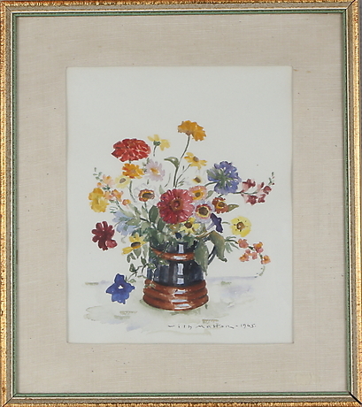 WILHELM MATTON. A Collection of 3, oil on masonite, signed Wilh Matton ...