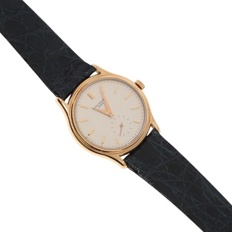 A GENTLEMAN'S ROSE GOLD CALATRAVA MECHANICAL WRISTWATCH BY PATEK ...