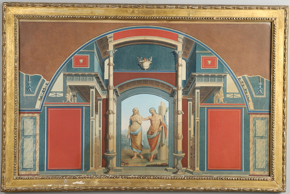 ITALIAN SCHOOL, CIRCA 1760-1820. A SUITE OF FOUR CLASSICAL WALL ...