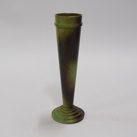 VASE, YSTADS BRONZE. Silver & Metals - Other metals - Auctionet
