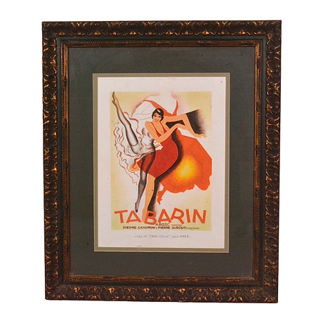 PAUL COLIN. Drawing/watercolour, model for poster. Art - Paintings ...