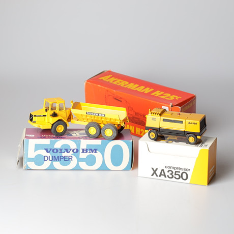 MODEL VEHICLES, Åkerman H25C, Volvo BM 5350 & XA350 Compressor. Toys ...