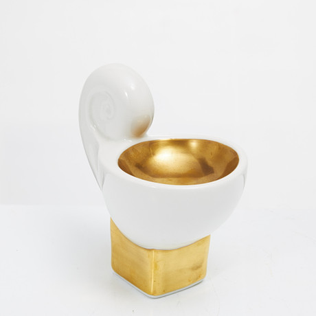 KARIN BJÖRQUIST. "Nobel", salt vat, Rörstrand, porcelain, design year ...