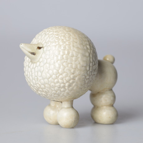LISA LARSON. Figurine, Poodle, stoneware, Gustavsberg. Ceramics ...