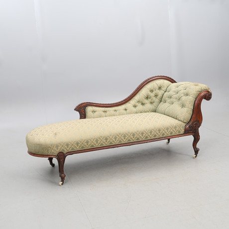 SCHÄSLONG, nyrokoko. Möbler - Soffor & Sittgrupper - Auctionet