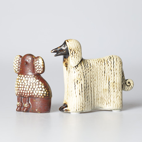LISA LARSON, figurines, Stoneware, series Kennel, Gustavsberg. Ceramics ...