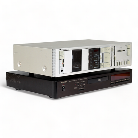 CD/CASSETTE, 2 st, Nakamichi Bx-2, Rotel rcd-961, 1980-talet. Övrigt ...