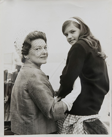 Madeleine Carroll with her daughter Anne Madeleine, circa 1960. Art ...