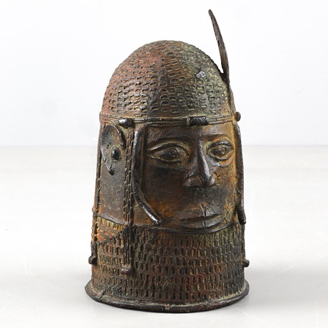 AFRIKANSKT SKULPTUR, troligen Benin, 1900-tal. Etnografika - Auctionet