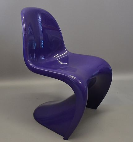 VERNER PANTON. A Panton Chair in purple. Furniture - Armchairs & Chairs ...