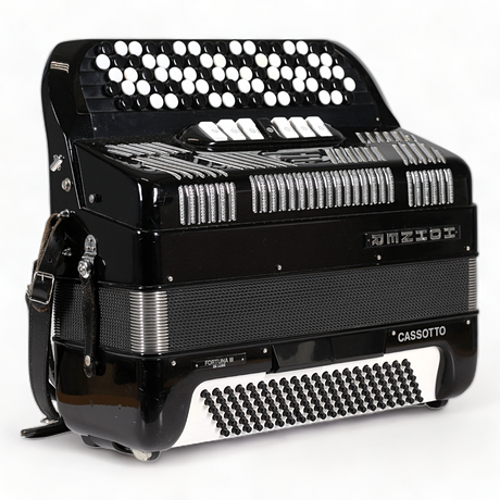 DRAGSPEL, Hohner, Fortuna III, Deluxe, Cassotto med bag. Övrigt ...