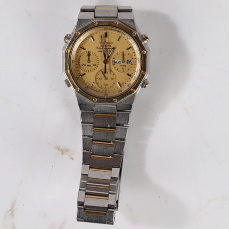 ARMBANDSUR, SEIKO QUARTZ KRONOGRAF ROSTFRITT STÅL. Klockor & Ur ...