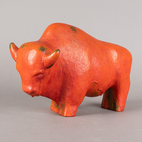 Kurt Tschörner och Otto Gerharz, ”Stier” Keramik Ruscha, Tyskland, 1960 ...