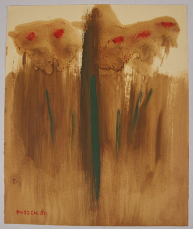 HAWK ALFREDSON. Blandteknik, surrealistisk, signerad, daterad -89 ...