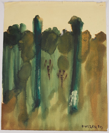 HAWK ALFREDSON. Blandteknik, surrealistisk, signerad, daterad -89 ...