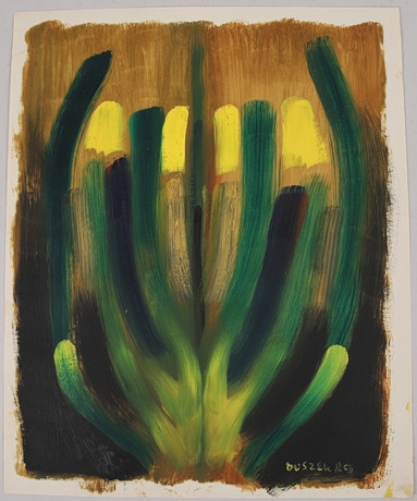 HAWK ALFREDSON. Técnica mixta, surrealista, firmada, fechada -89. Arte ...